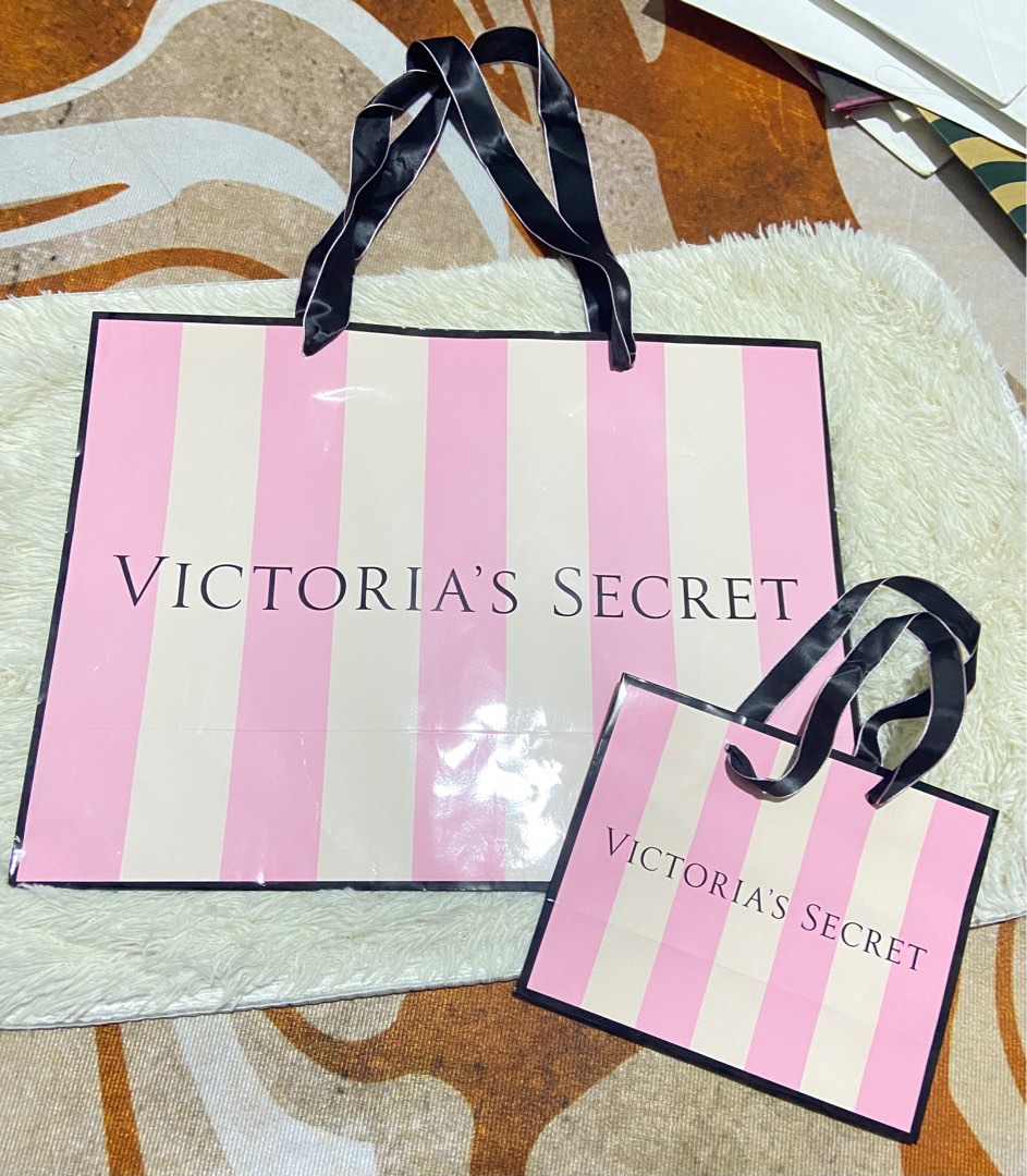 VICTORIA'S SECRET PAPER BAG, Women's Fashion, Bags & Wallets, Shoulder ...