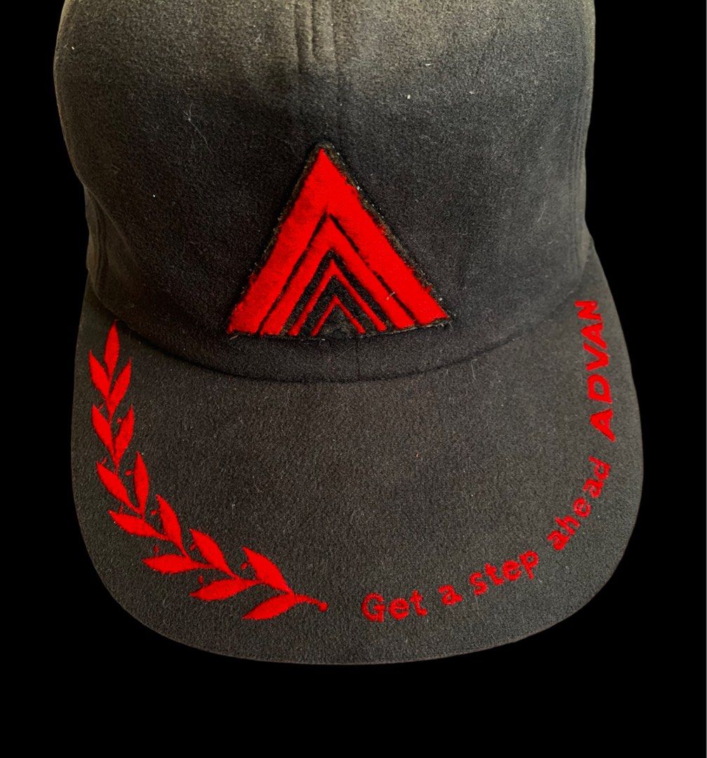 vintage advan motorsport racing gear cap bunga padi topi, Men's Fashion, Watches & Accessories ...