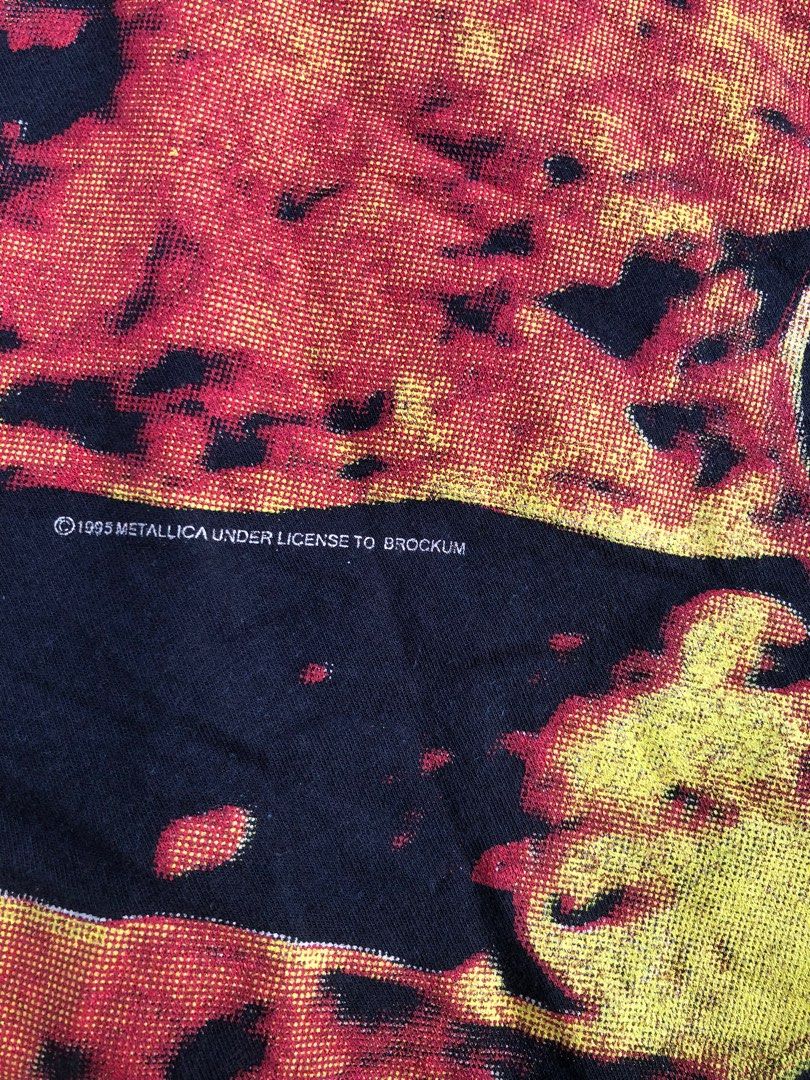 VINTAGE METALICA GIANT TAG, Men's Fashion, Tops & Sets, Tshirts & Polo ...