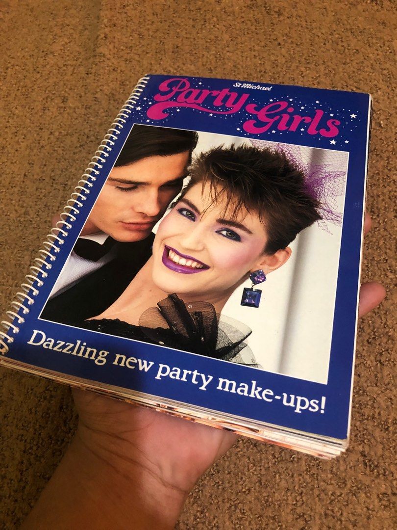 Vintage Party Girls Makeup Guide Book On Carousell