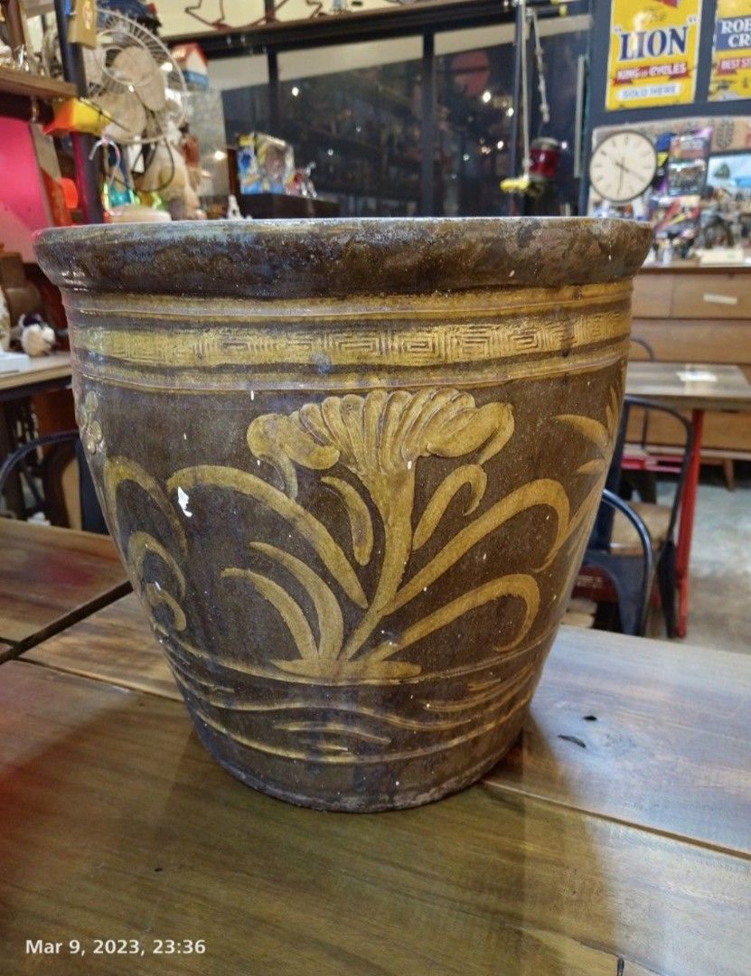 Vintage water urn jug pot, Furniture & Home Living, Gardening ...