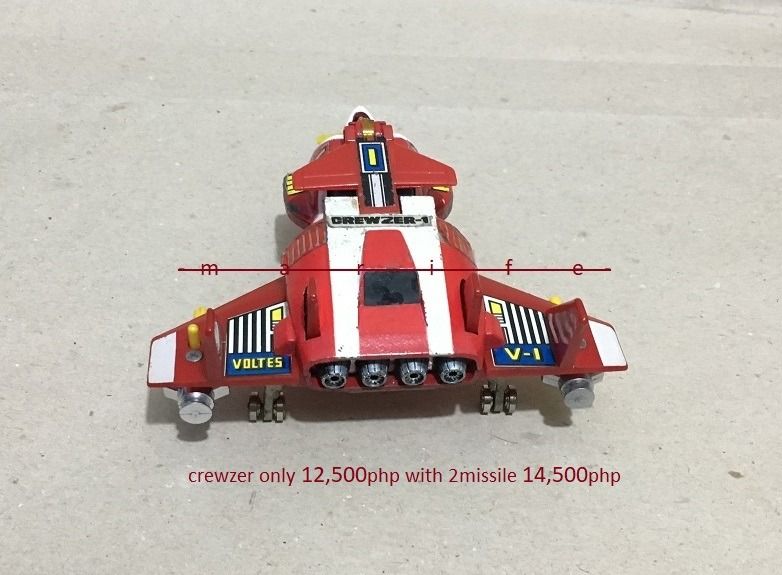 Voltes V Volt crewzer DX Godaikin popy japan robot VT, Hobbies & Toys ...