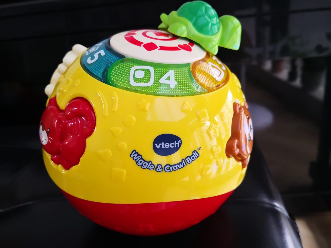 Vtech Wiggle and Crawl Ball, Babies & Kids, Infant Playtime on Carousell
