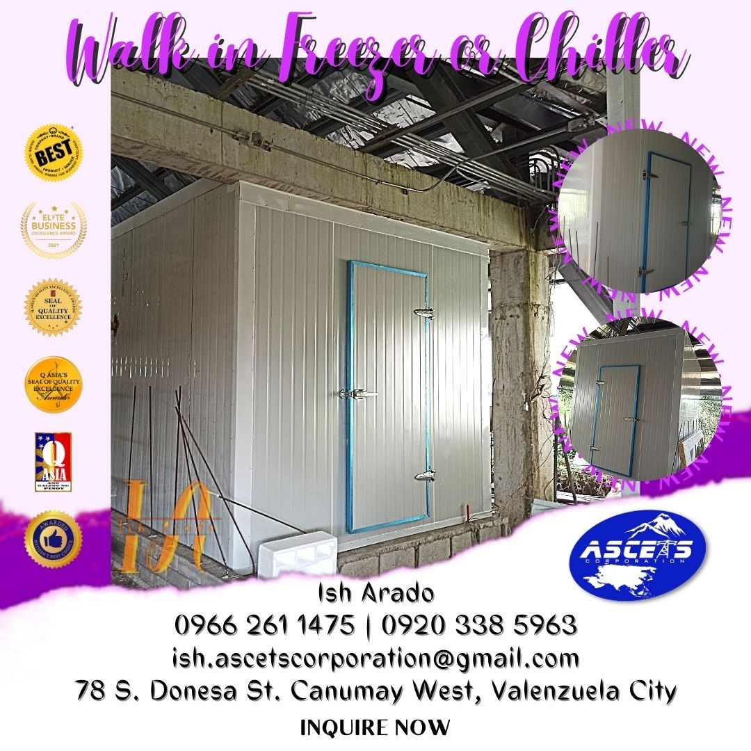 walk in freezer and chiller for perishable goods, Commercial ...