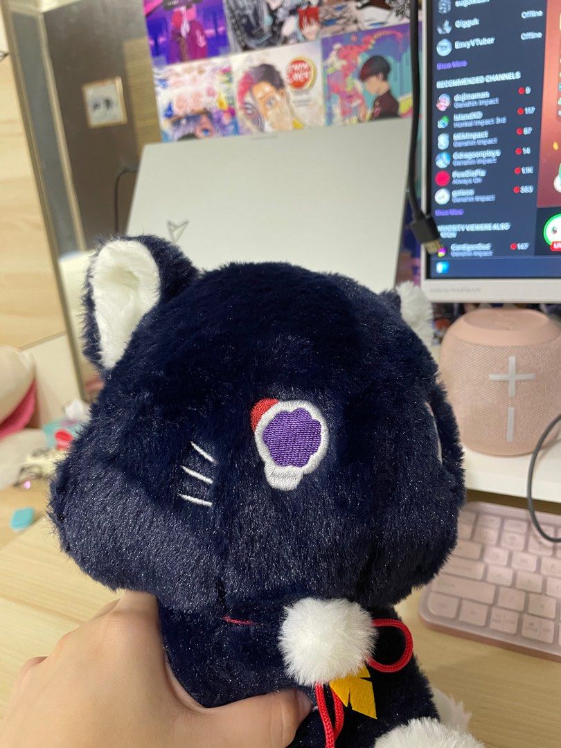 Wanderer Scaramouche Cat Plush Scaranyan Nyanderer, Hobbies & Toys ...