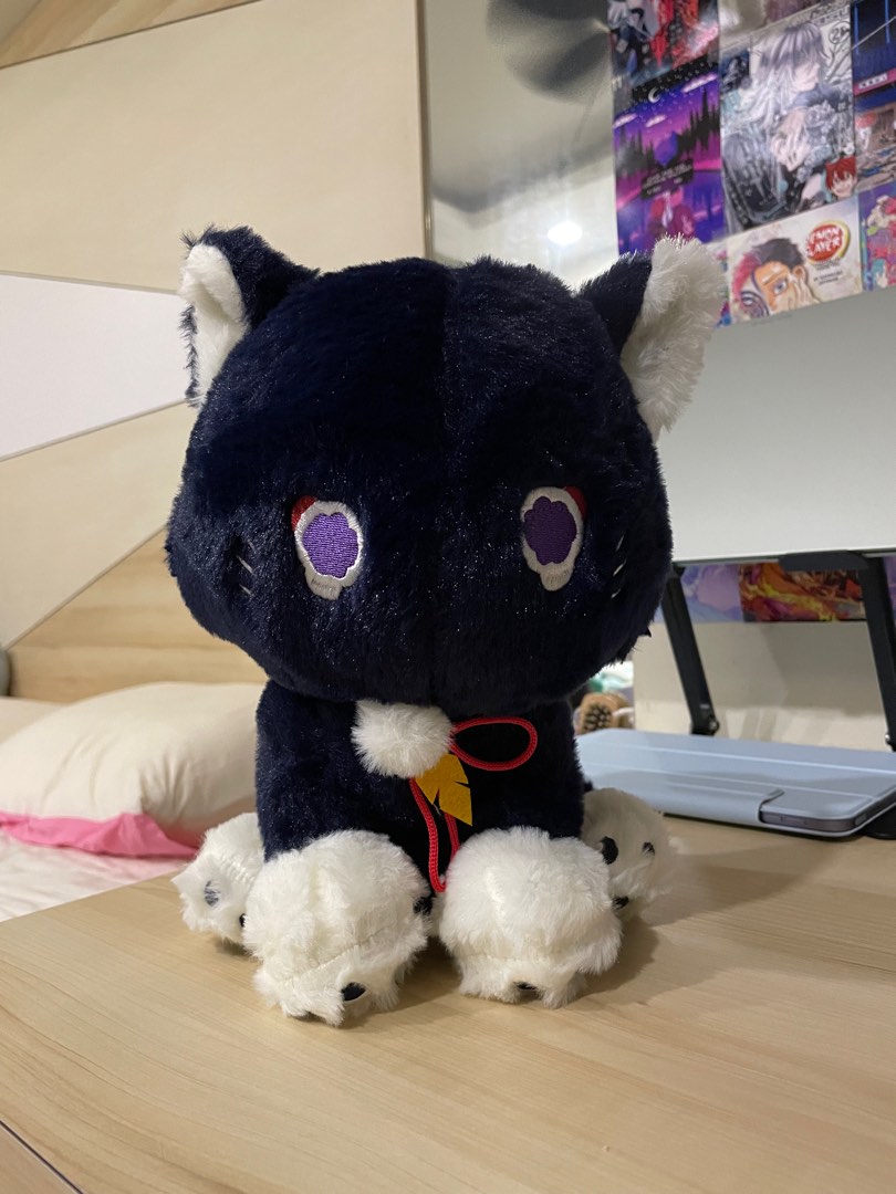 Wanderer Scaramouche Cat Plush Scaranyan Nyanderer, Hobbies & Toys ...