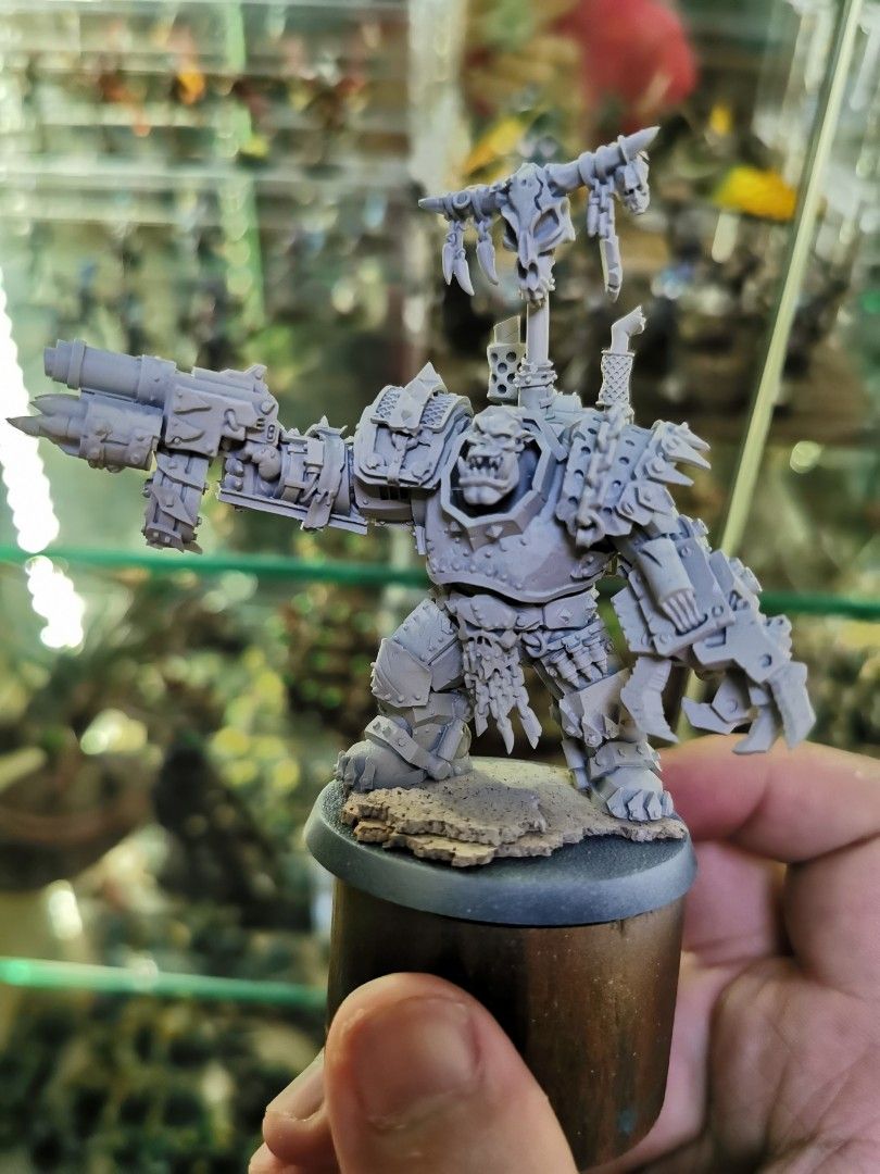 warhammer 40k ork mega waaaaagh boss, Hobbies & Toys, Toys & Games on ...