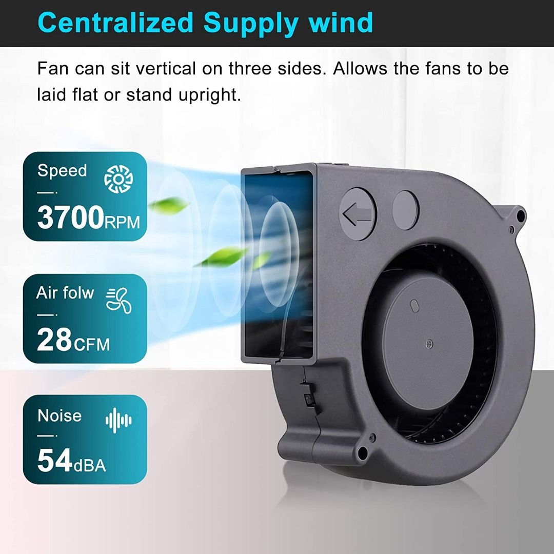 Wathai 97 x 33 mm High Airflow 110V 220V AC Powered Variable Speed ...