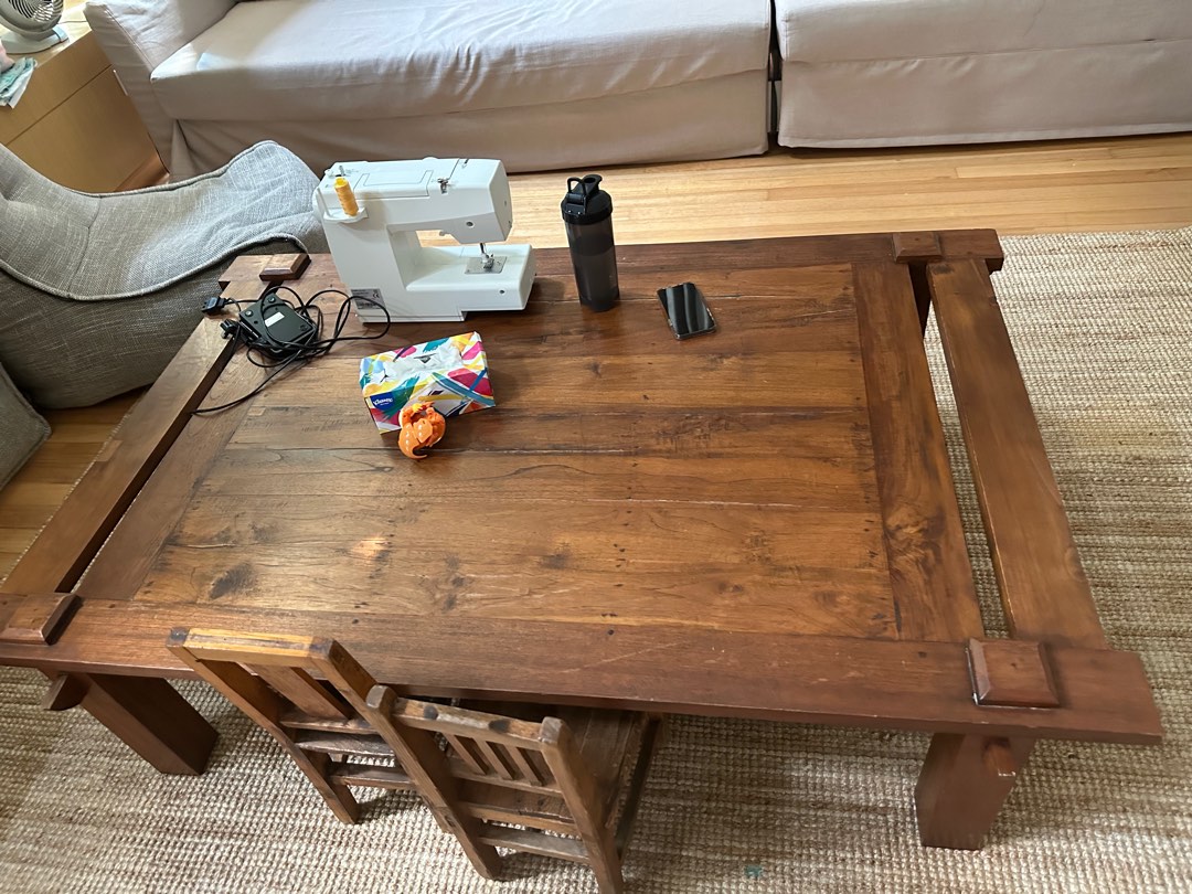 Weaving table like originals - solid wood, Furniture & Home Living ...