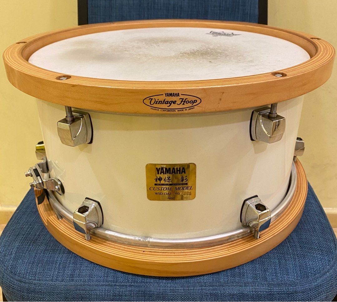 WSD13AJ Akira Jimbo Signature 13x7" Beech Snare Drum with Wood Hoops ...