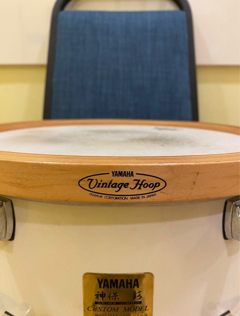 WSD13AJ Akira Jimbo Signature 13x7" Beech Snare Drum with Wood Hoops ...