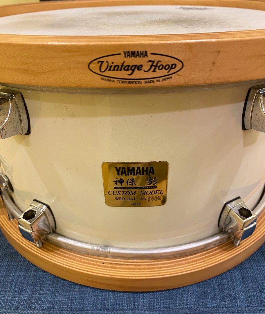 WSD13AJ Akira Jimbo Signature 13x7" Beech Snare Drum with Wood Hoops ...