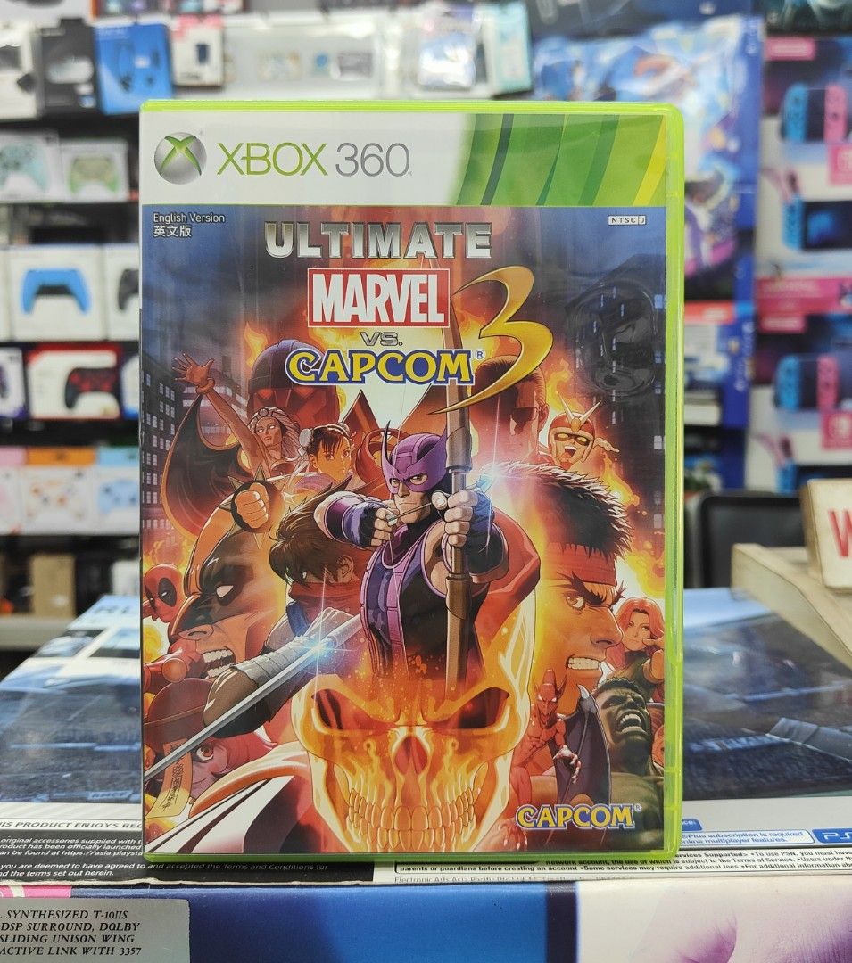 Xbox 360 Ultimate Marvel vs Capcom 3, Video Gaming, Video Games, Xbox ...