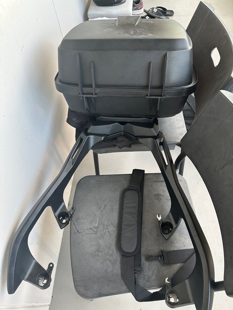 Xmax bracket and box, Motorcycles, Motorcycle Accessories on Carousell