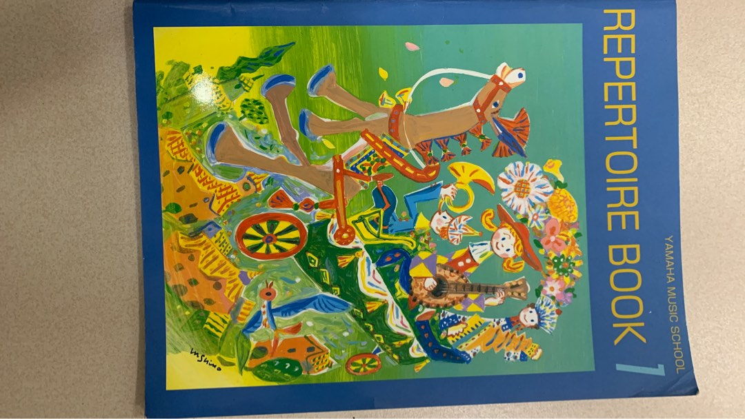 Yamaha Repertoire Book 1 with CD, Hobbies & Toys, Books & Magazines ...