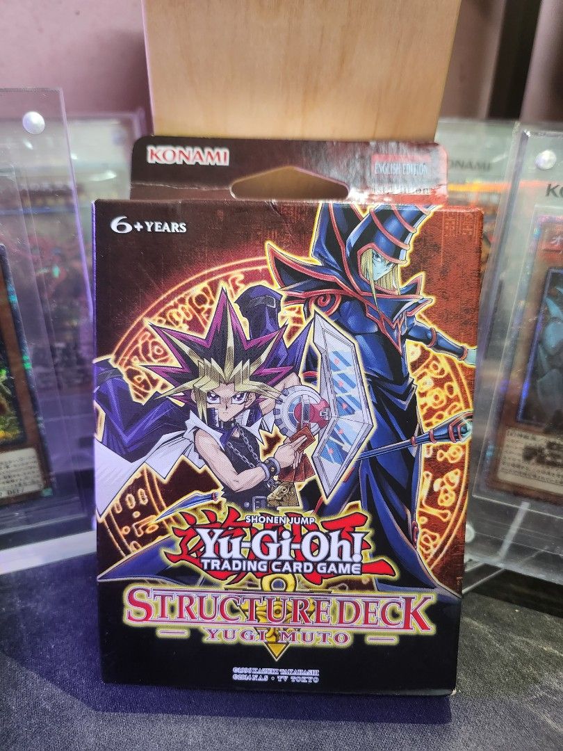 YUGIOH STRUCTURE DECK YUGI MUTO TCG 1ST EDITION *SEALED*, Hobbies & Toys, Toys & Games on Carousell