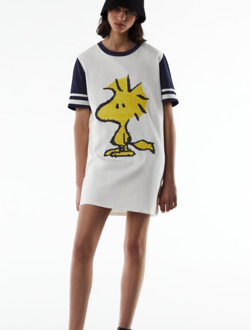 Zara snoopy peanuts dress, Women's Fashion, Dresses & Sets, Dresses on ...
