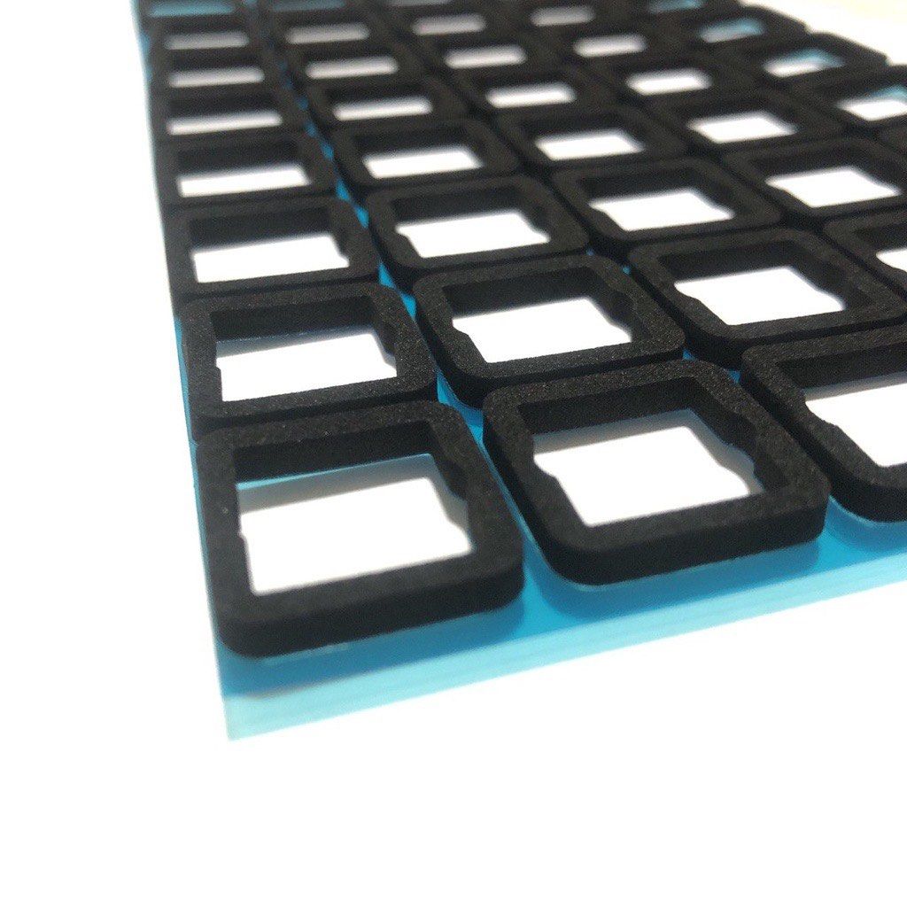 120PCS Plate Foam EVA Sticker Module dampening Foam Mechanical Keyboard ...