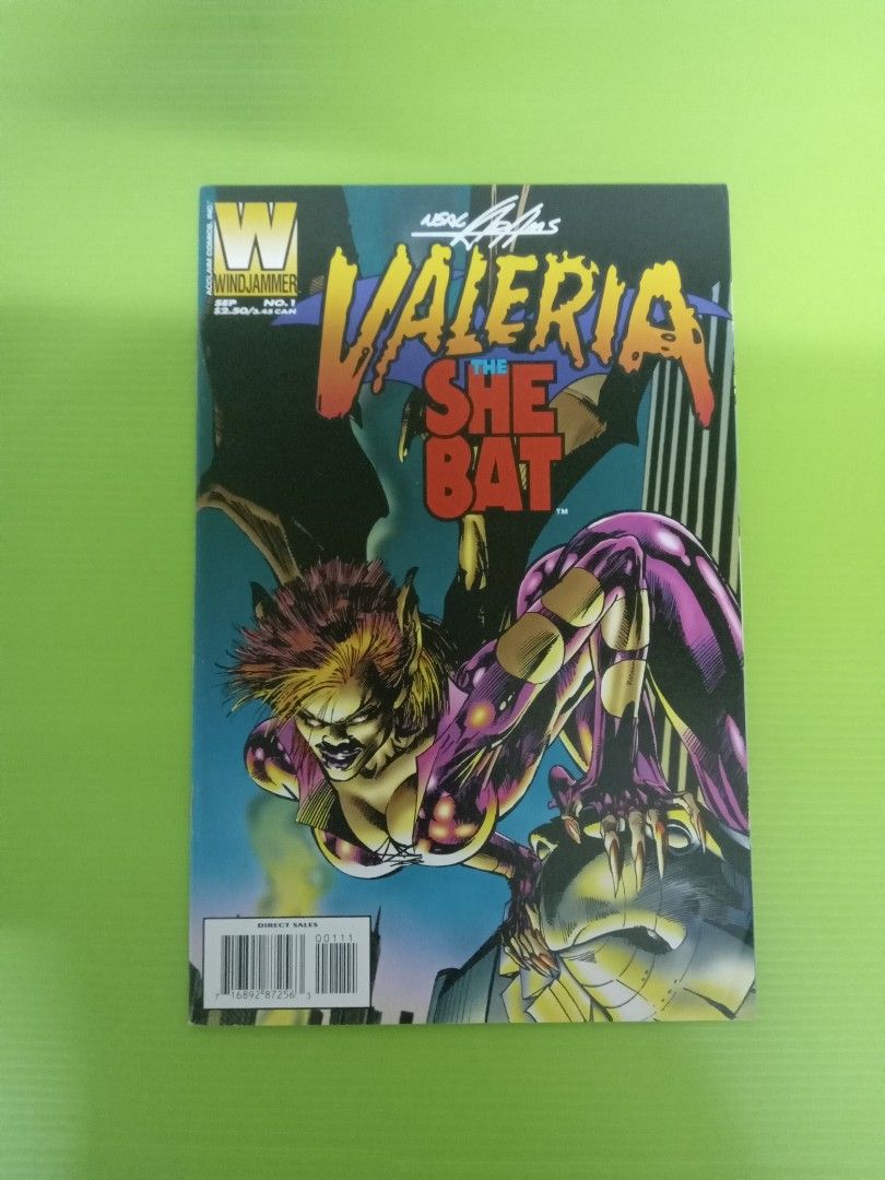 1st issue ! Valeria: The She-Bat #1 ( Neal Adams ! - Cover Art ...