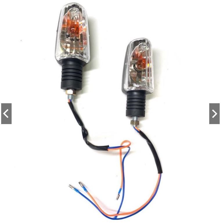 2Pcs Left and Right Signal Light Motorcycle RUSI Medium Signal Lights ...