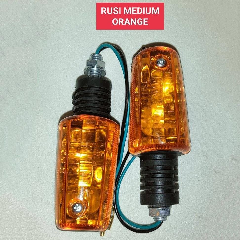 2Pcs Left and Right Signal Light Motorcycle RUSI Medium Signal Lights ...