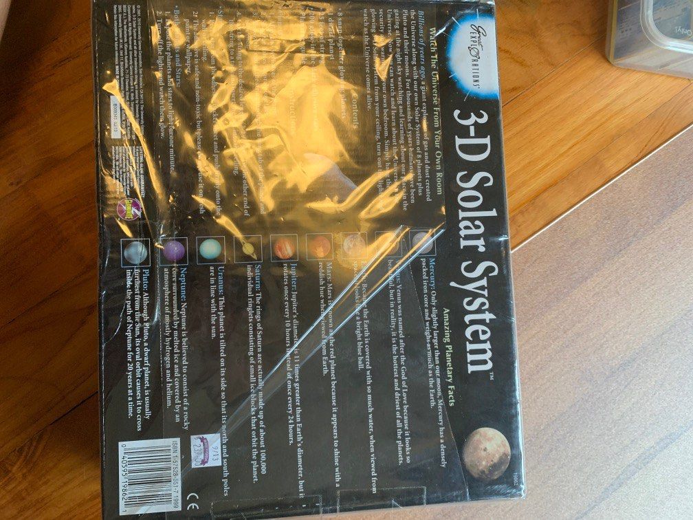 3D Solar System (Great Explorations), Hobbies & Toys, Toys & Games on ...