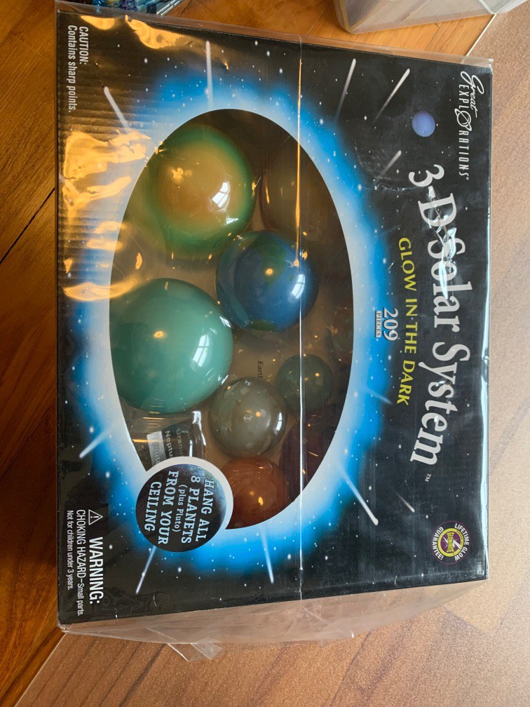 3D Solar System (Great Explorations), Hobbies & Toys, Toys & Games on ...