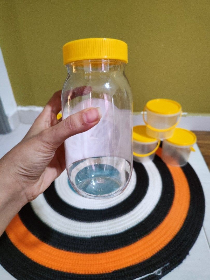 9 big jars Tupperware balang, Furniture & Home Living, Kitchenware ...