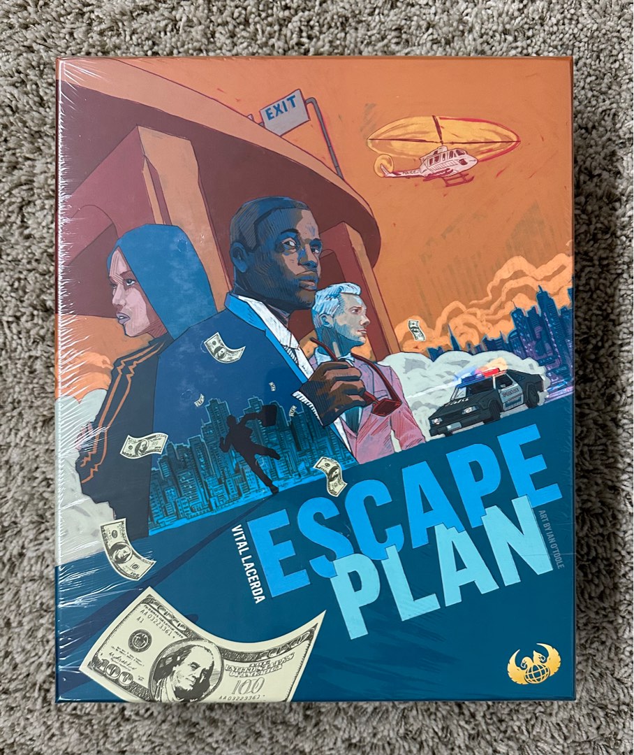 桌遊 Escape Plan Kickstarter / Deluxe Version - Board game # Vital ...