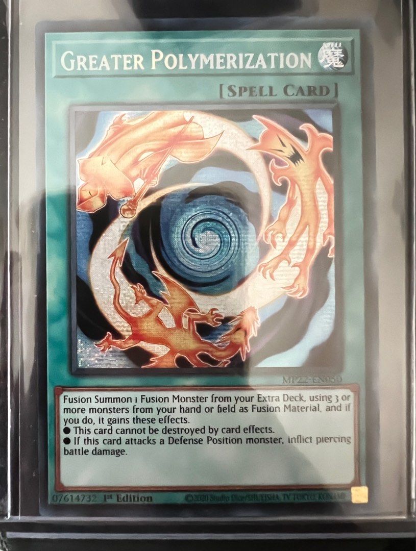 遊戲王 Yugioh: Greater Polymerization MP22 Prismatic Secret 1st, 興趣及遊戲, 手作 ...