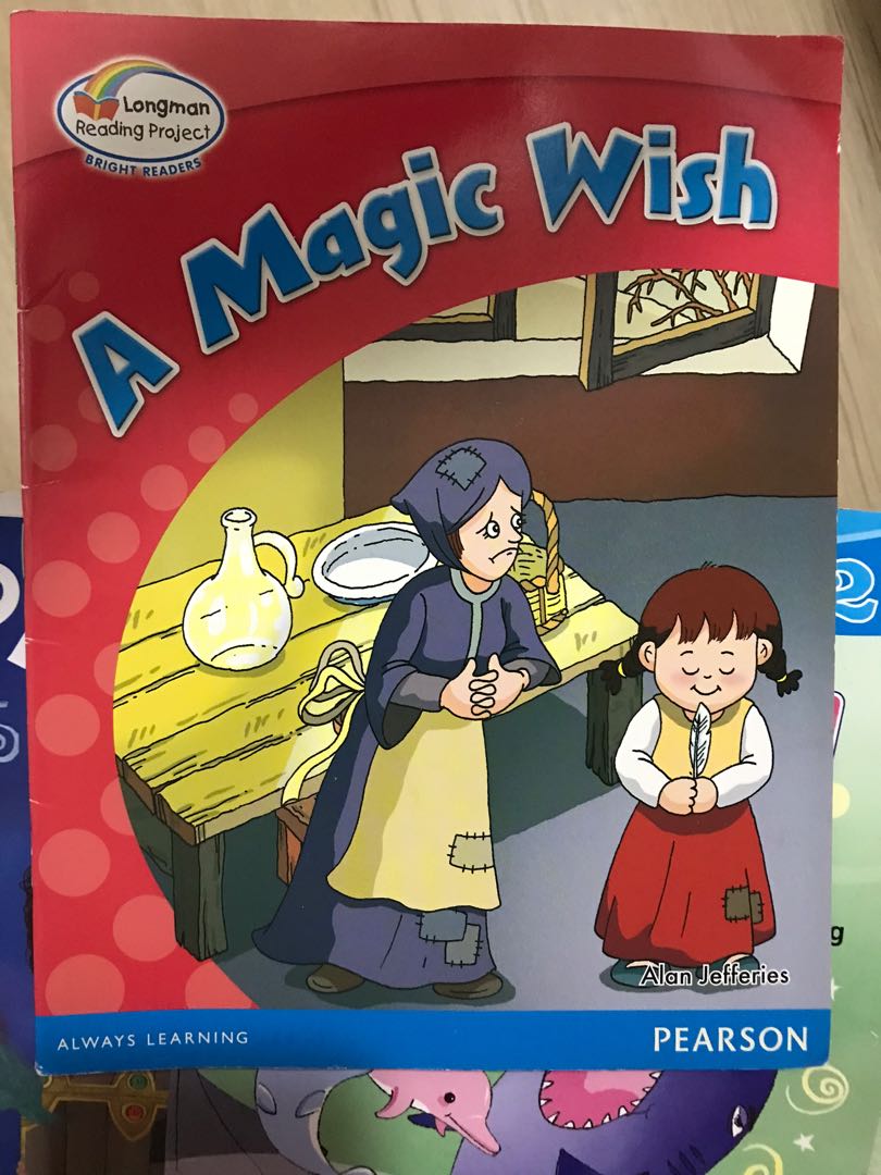 A magic wish longman reading project, 興趣及遊戲, 書本 & 文具, 小說 & 故事書 - Carousell