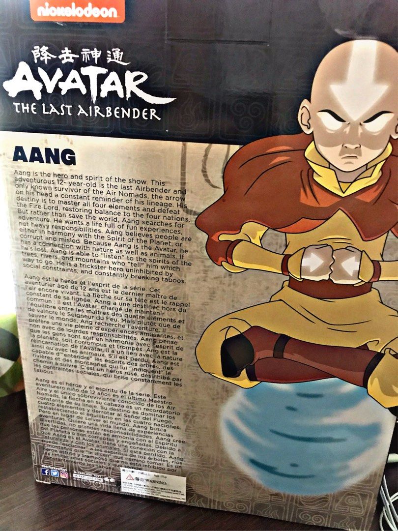 Aang Avatar State Statue, Hobbies & Toys, Toys & Games on Carousell