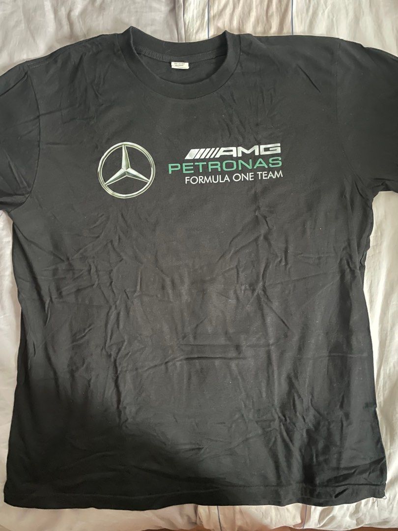 AMG Petronas Mercedes Shirt (2 SIZES AVAILABLE), Men's Fashion, Tops ...