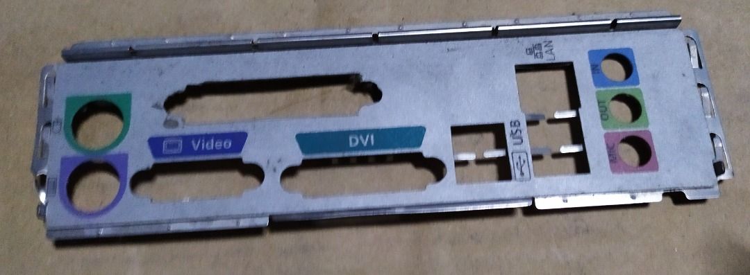 Assorted Motherboard Backplate I/O shield, Computers & Tech, Parts ...