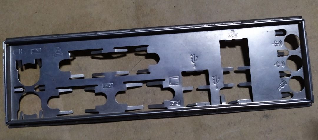 Assorted Motherboard Backplate I/O shield, Computers & Tech, Parts ...