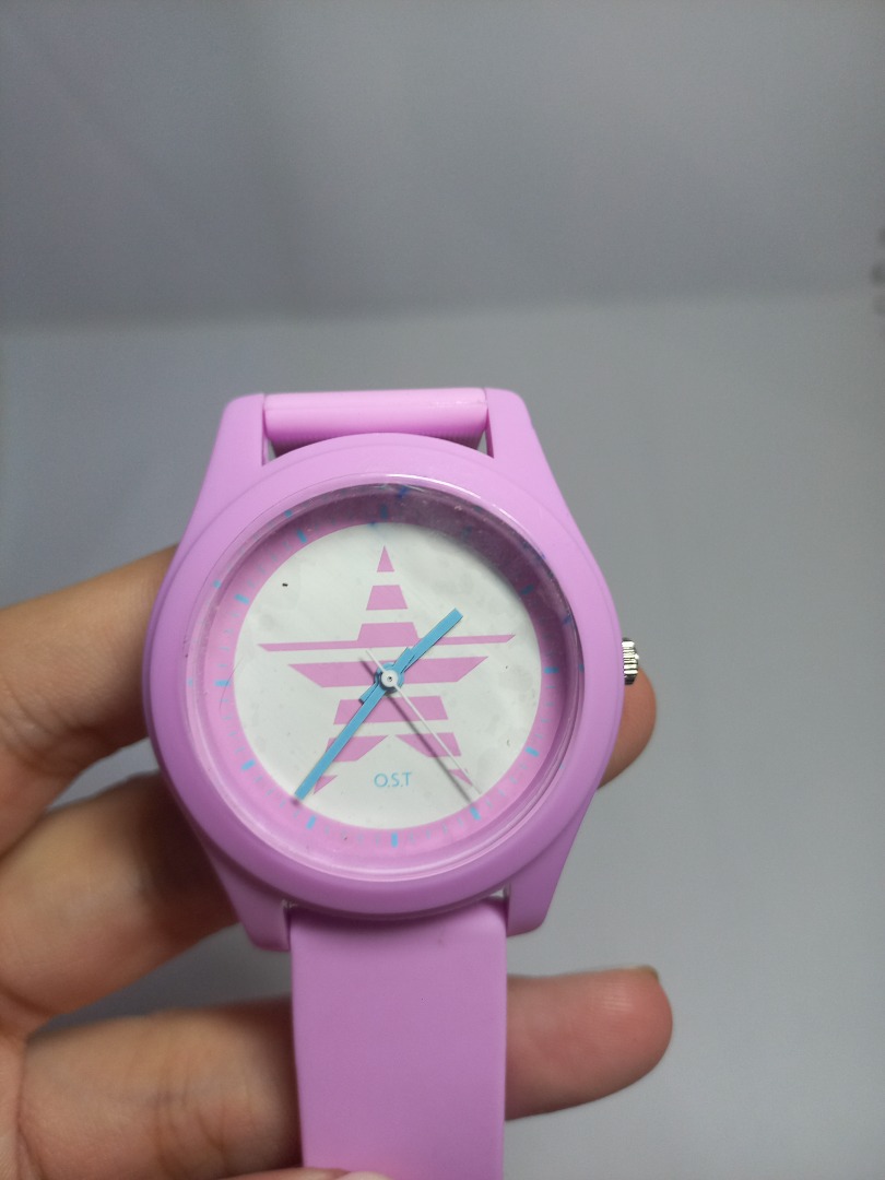 Authentic OST (korea brand) watch - purple strap, Women's Fashion ...