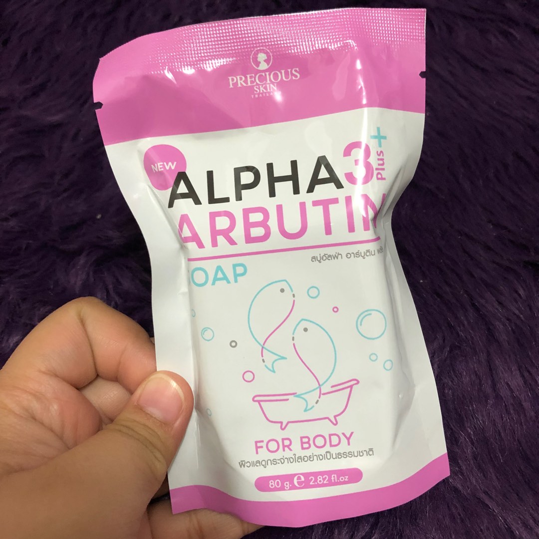 AUTHENTIC THAILAND PRECIOUS SKIN ALPHA ARBUTIN SOAP, Beauty & Personal Care, Bath & Body, Bath ...
