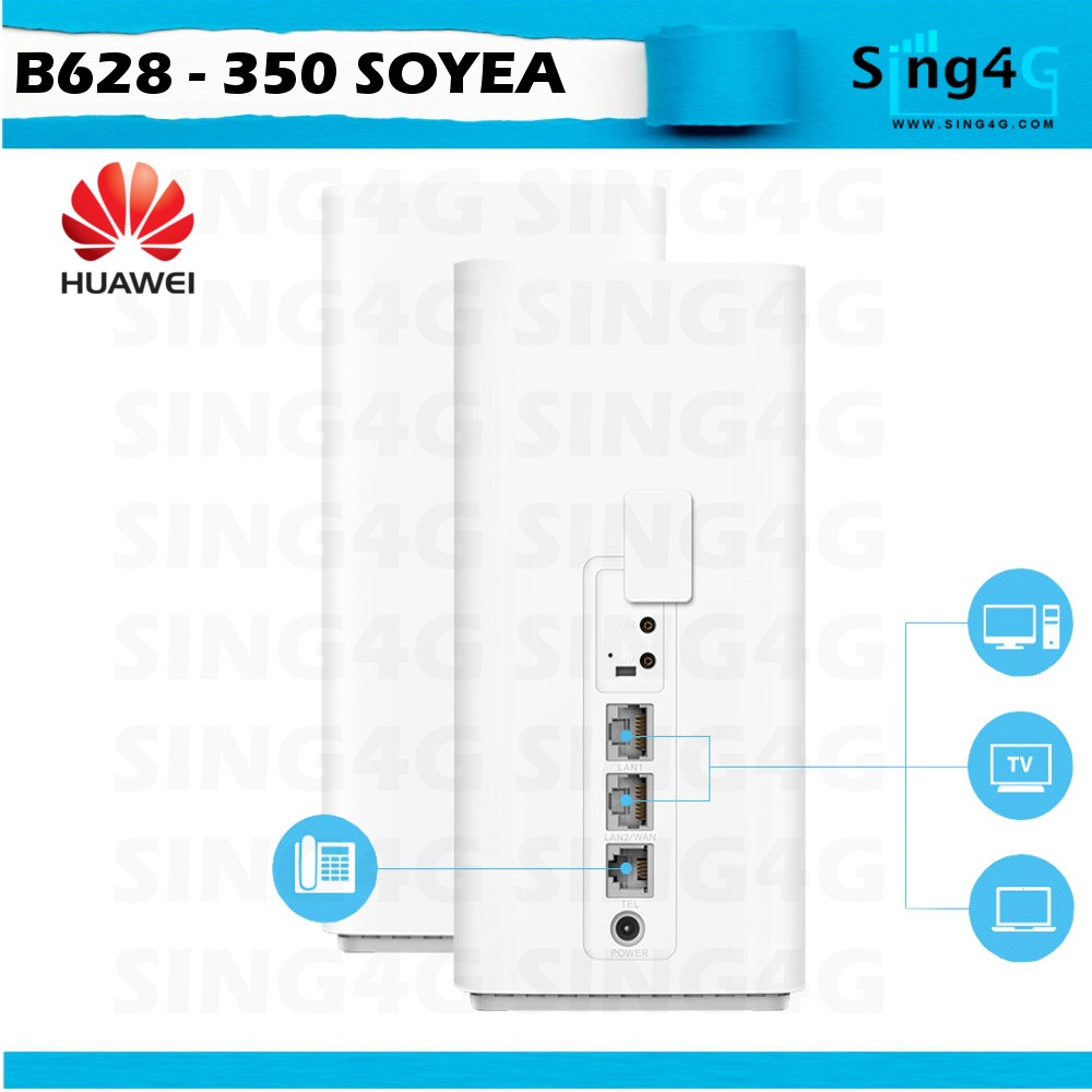 Modem B628-350 Soyealink 4G 4G+ 600Mbps 4X4 MIMO SIM ROUTER CAT12 ...