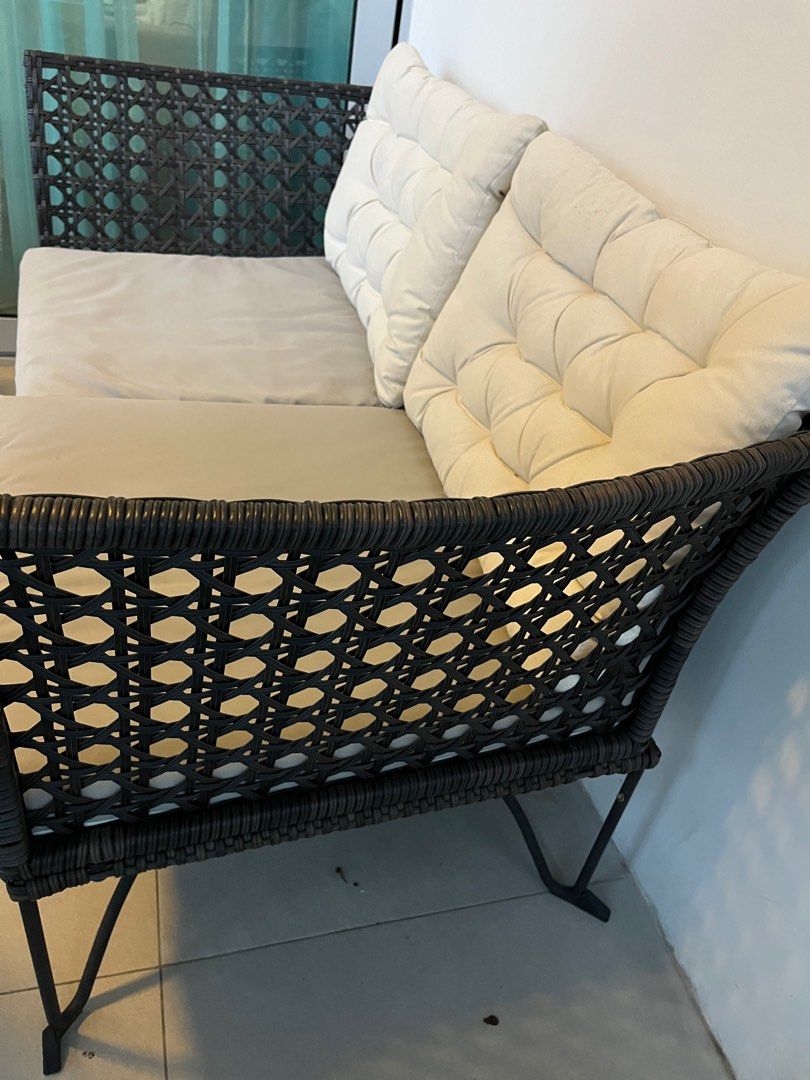 Balcony sofa, Furniture & Home Living, Outdoor Furniture on Carousell