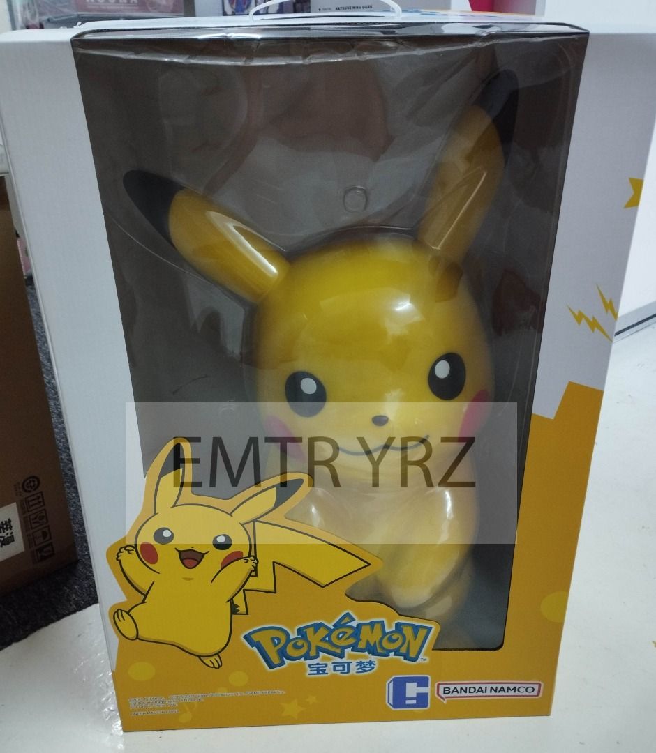 Bandai Namco Pokemon Pikachu 1/1 Scale 58cm PVC Model Figure, Hobbies ...