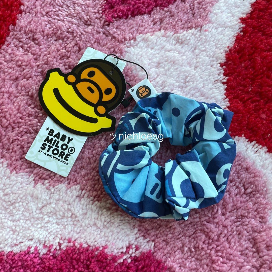 BAPE BABY MILO ABC CAMO MILO SCRUNCHIE (BMS), Women's Fashion, Watches ...