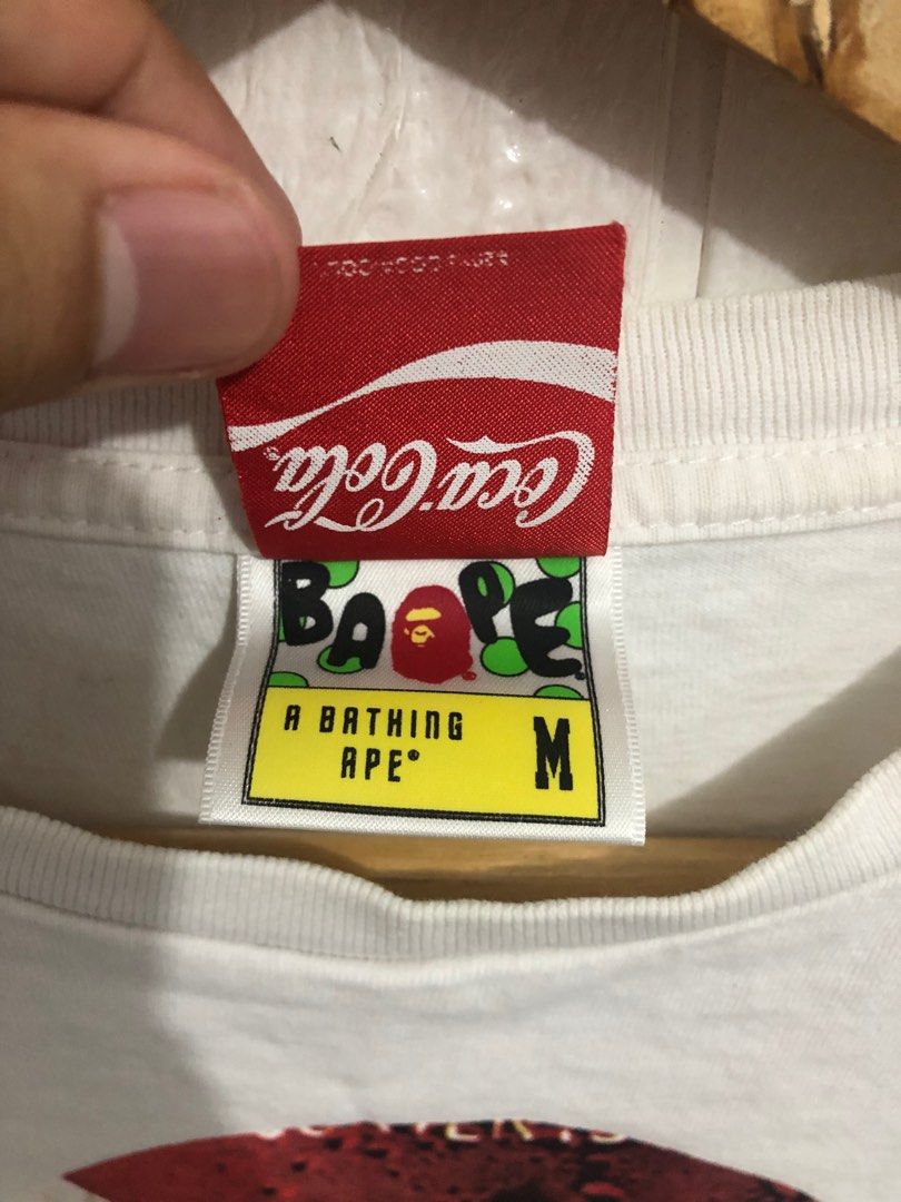 BAPE x COKE, Men's Fashion, Tops & Sets, Tshirts & Polo Shirts on Carousell