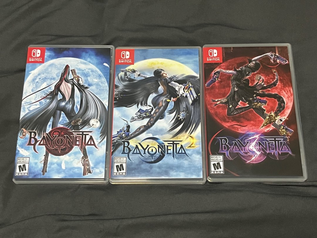 Bayonetta Triple Pack Nintendo Switch, Video Gaming, Video Games ...