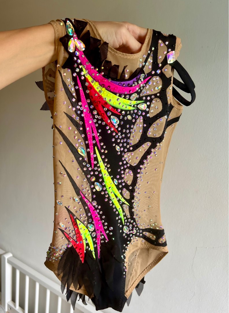 Beautiful rhythmic gymnastics leotard, Sports Equipment, Other Sports ...