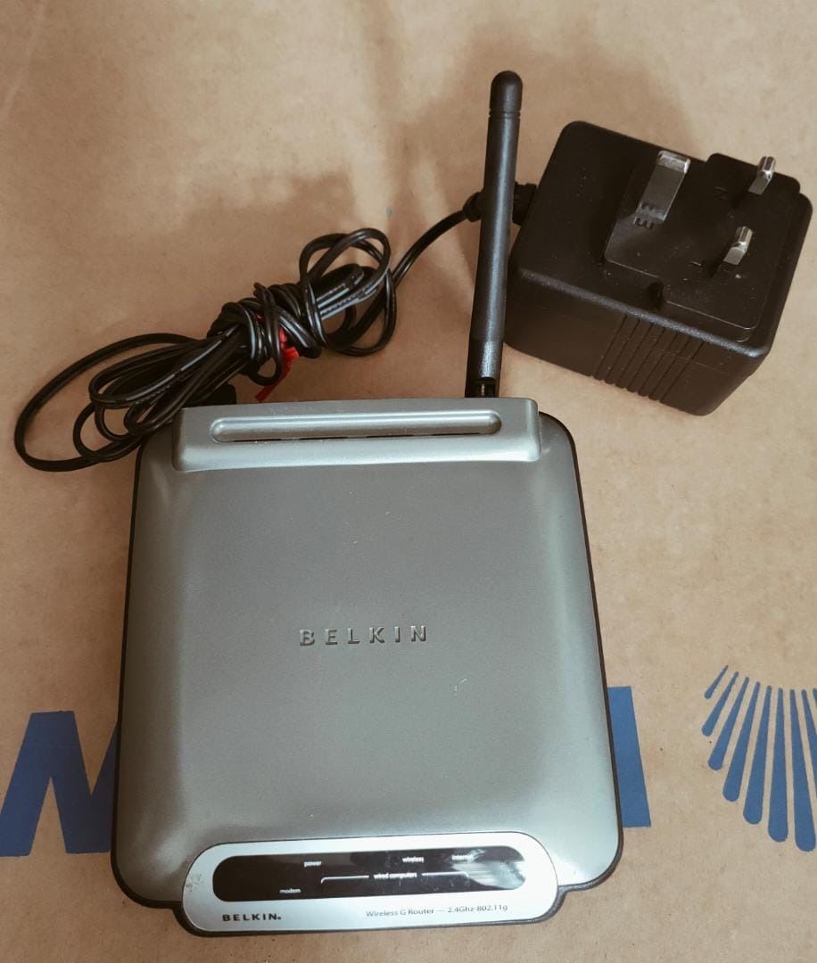 Belkin Wireless G Router - 54Mbps, Computers & Tech, Parts ...