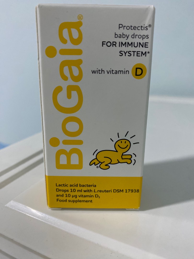 BioGaia Probiotics with Vitamin D, Health & Nutrition, Health ...