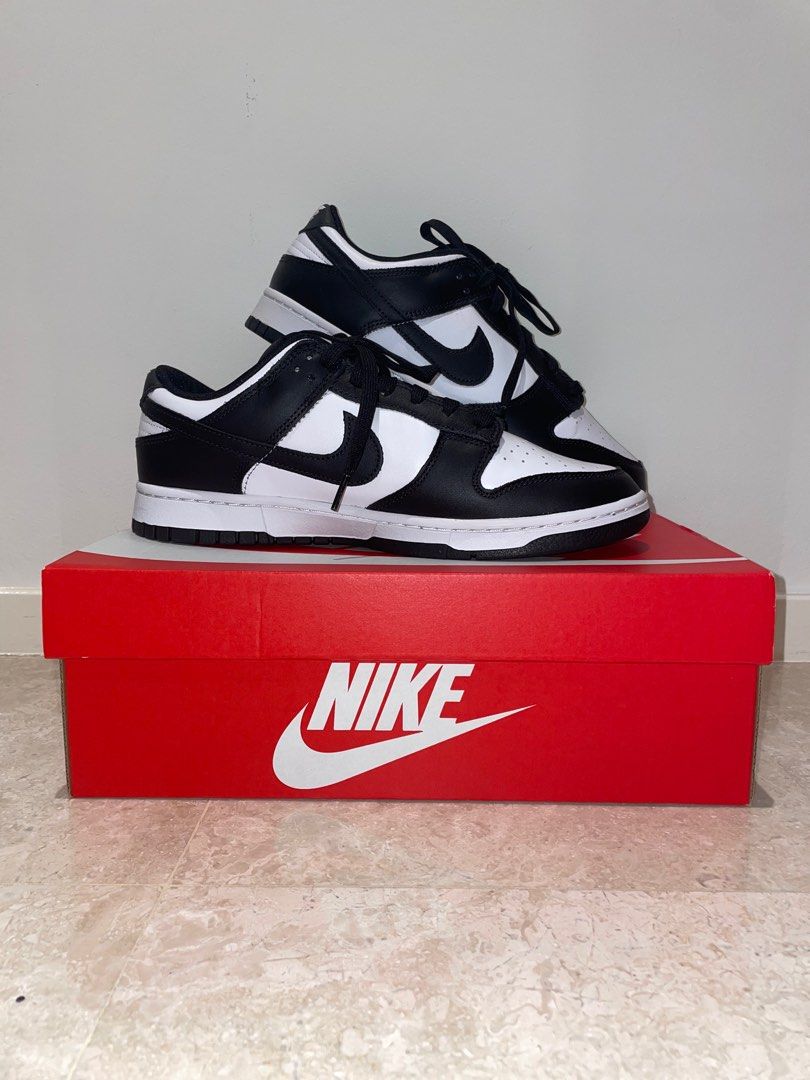 *BNIB* Nike Dunk Low Black White Panda with receipt, Men's Fashion ...