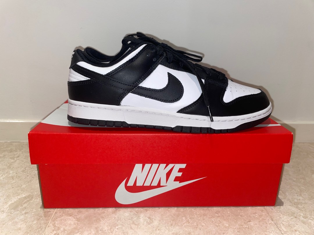 *BNIB* Nike Dunk Low Black White Panda with receipt, Men's Fashion ...