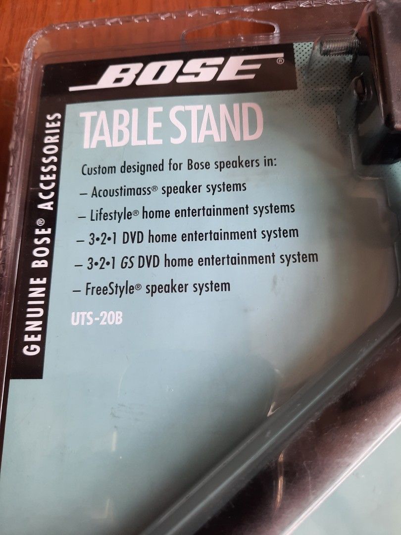 Bose UTS-20B Table Stand, Audio, Soundbars, Speakers & Amplifiers on ...
