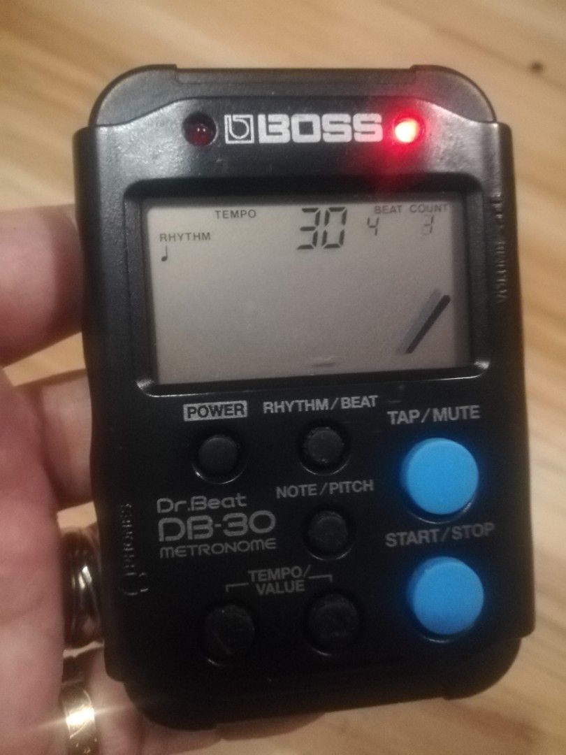 Boss DB-30 Dr. Beat Metronome, Audio, Other Audio Equipment on Carousell